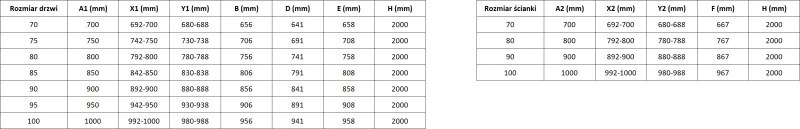 Mexen Lunar-B L, sklápěcí sprchový kout levý 90 x 70 cm, 8mm čiré sklo, bílý profil, 832L-090-070-20-00-L