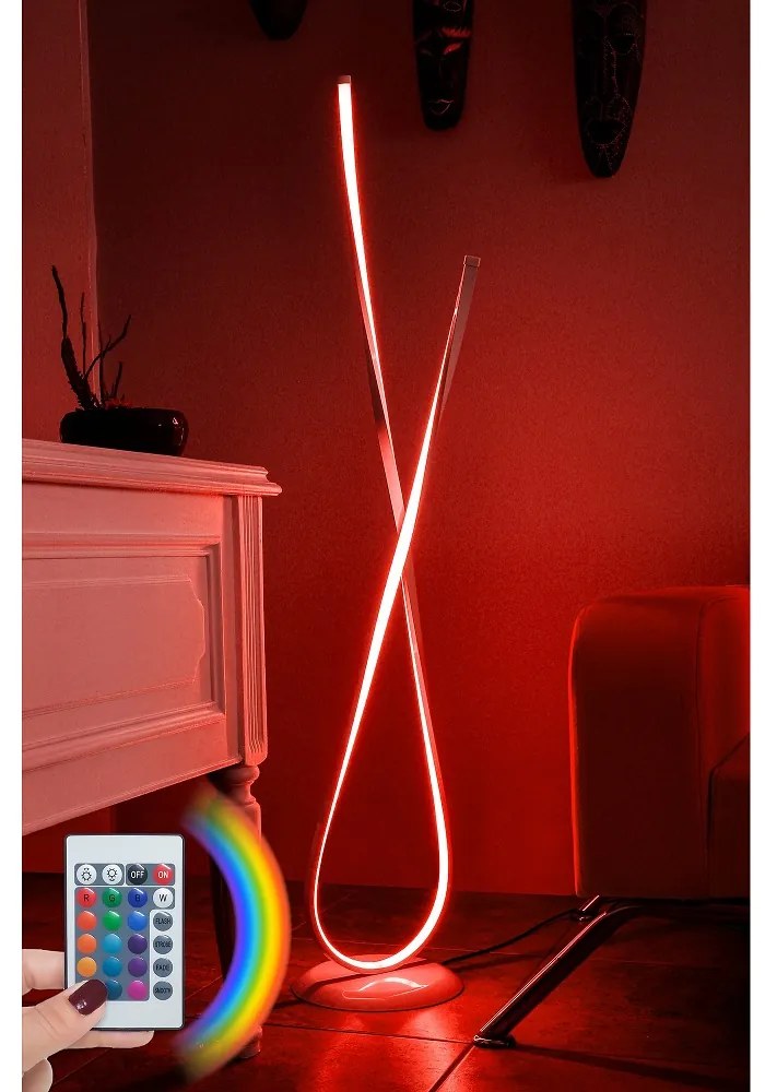 Designová stojanová lampa Delilah 120 cm vícebarevná