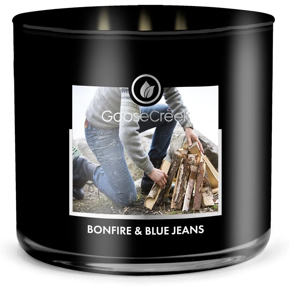 Goose Creek Candle svíčka Bonfires & Blue Jeans, 411 g