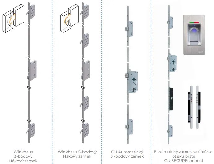 Hliníkové vchodové dveře FM Turen Premium P90 M09 antracit/bílá RAL7016/9016 Orientace dveří: Levé, otevírání dovnitř, Standardní rozměr dveří včetně rámu: 100 cm x 200 cm - vnější rozměr rámu