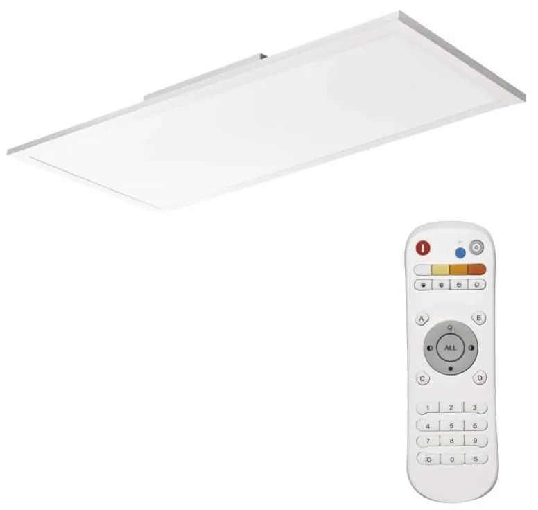 EMOS | LED Stmívatelné stropní svítidlo LED/25W/230V + DO obdélník 2700K-6000K | EMS812