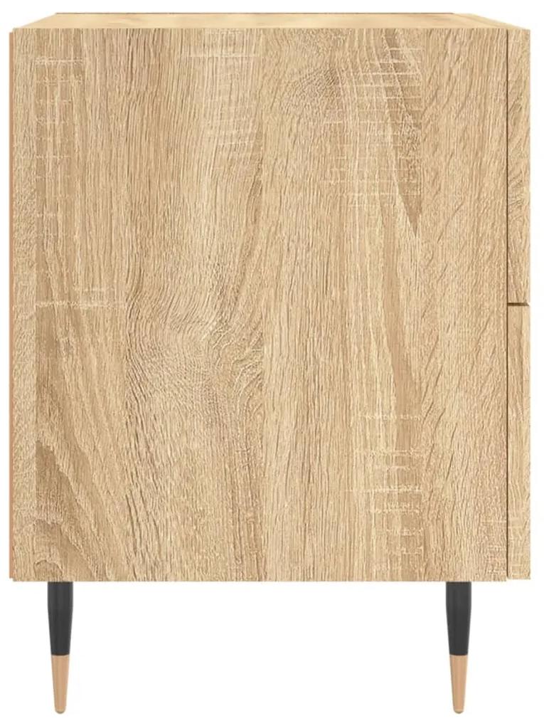 Noční stolek dub sonoma 40 x 35 x 47,5 cm kompozitní dřevo
