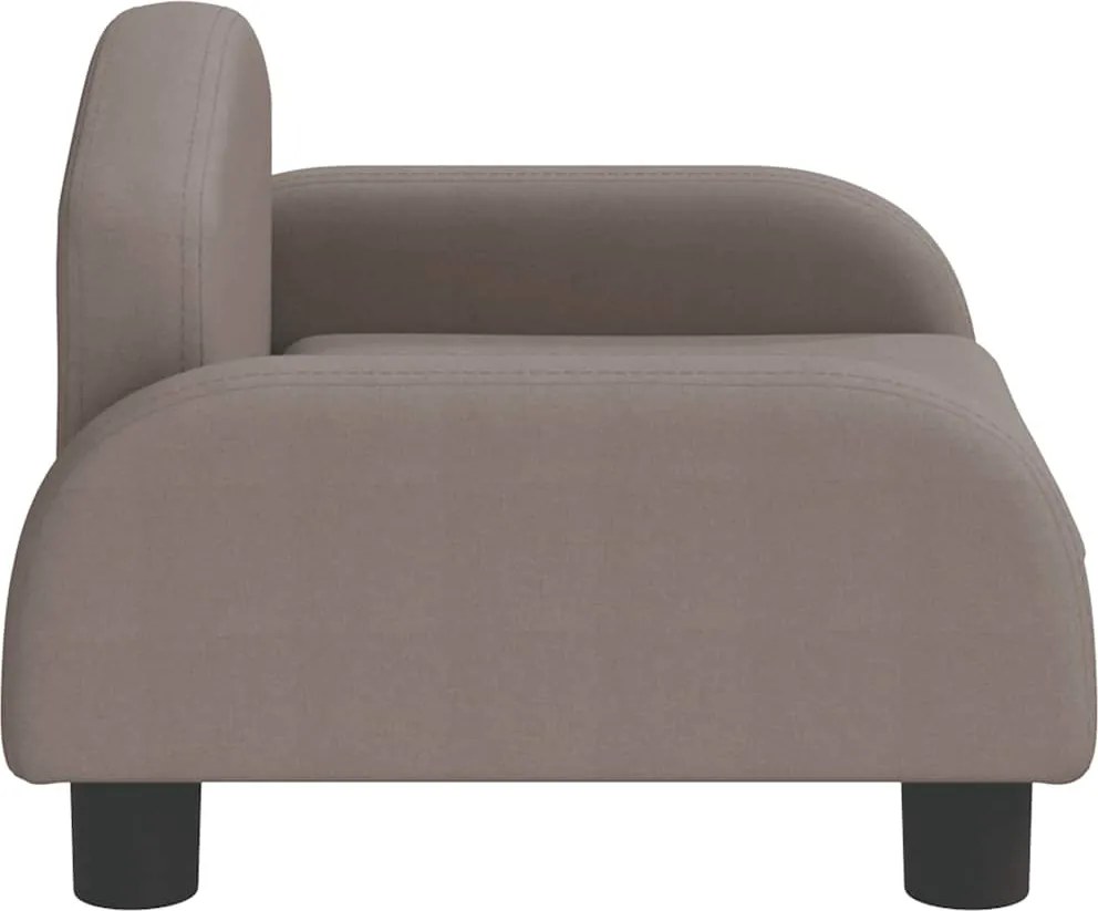 Dětská pohovka taupe 50 x 40 x 30 cm textil 3196372