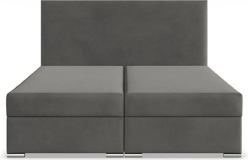 AGroup Kontinentální čalouněná postel ZONZA (180 x 200 cm) Barva látky Trinity: Modrá (Trinity 2313)