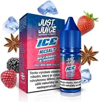 Just Juice Salt Ledové lesní ovoce s anýzem 10ml (11mg)