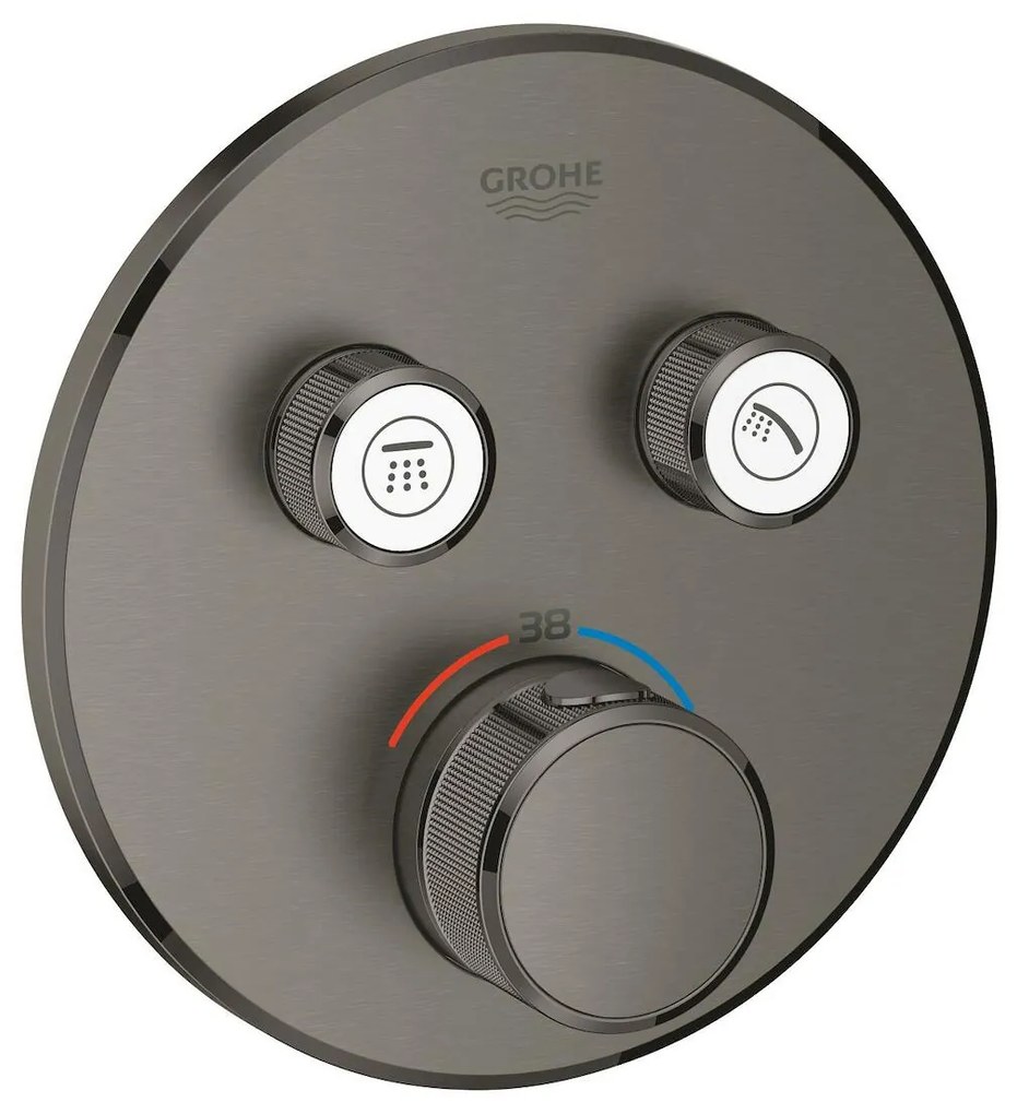 Termostat Grohe Smart Control s termostatickou baterií Brushed Hard Graphite 29119AL0