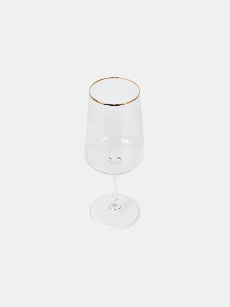 Sinsay - Rýhovaná sklenička - clear
