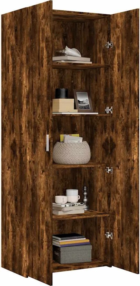 Skříň highboard kouřový dub 70 x 42,5 x 185 cm kompozitní dřevo 3281424