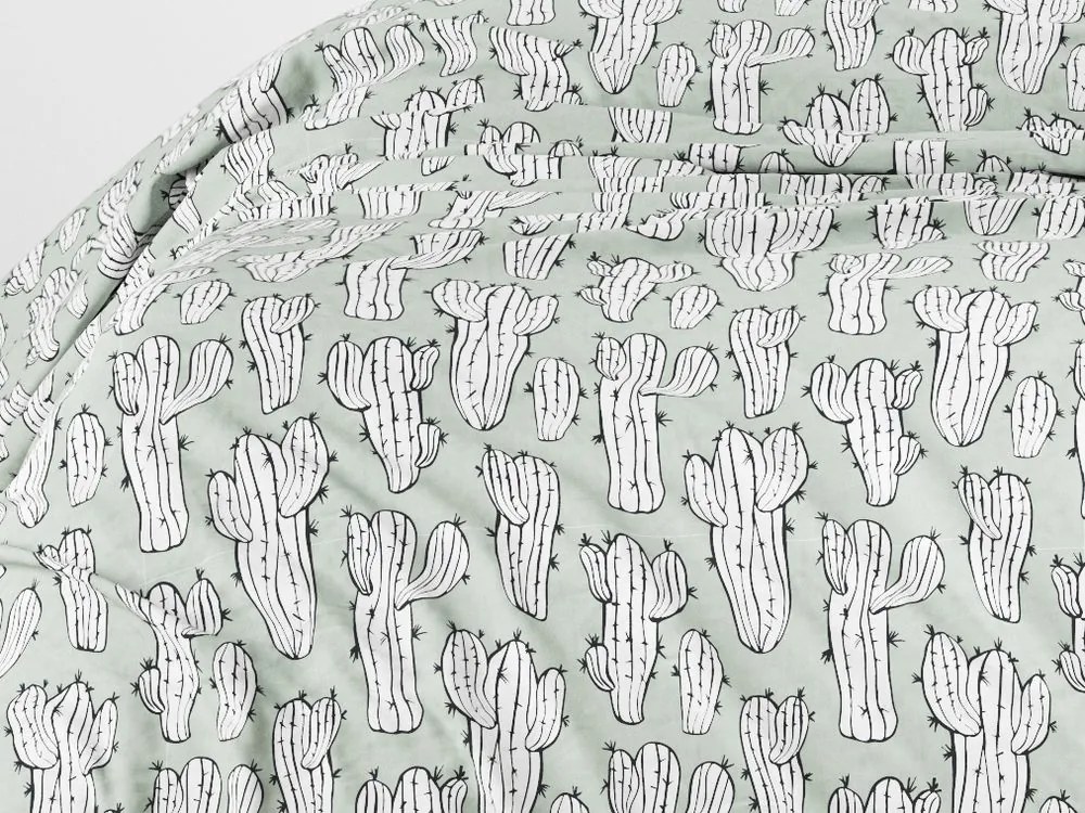 Mistral Home povlečení 100% bavlna Cactus - 140x200 / 70x90 cm