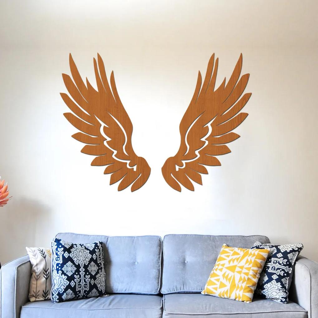 dřevo života Dřevěná andělská křídla ROZLET Barevný vzor: Bílá, Rozměry (cm): 120x92