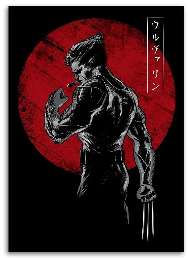 Gario Obraz na plátně Wolverine proti slunci - DDJVigo Rozměry: 40 x 60 cm