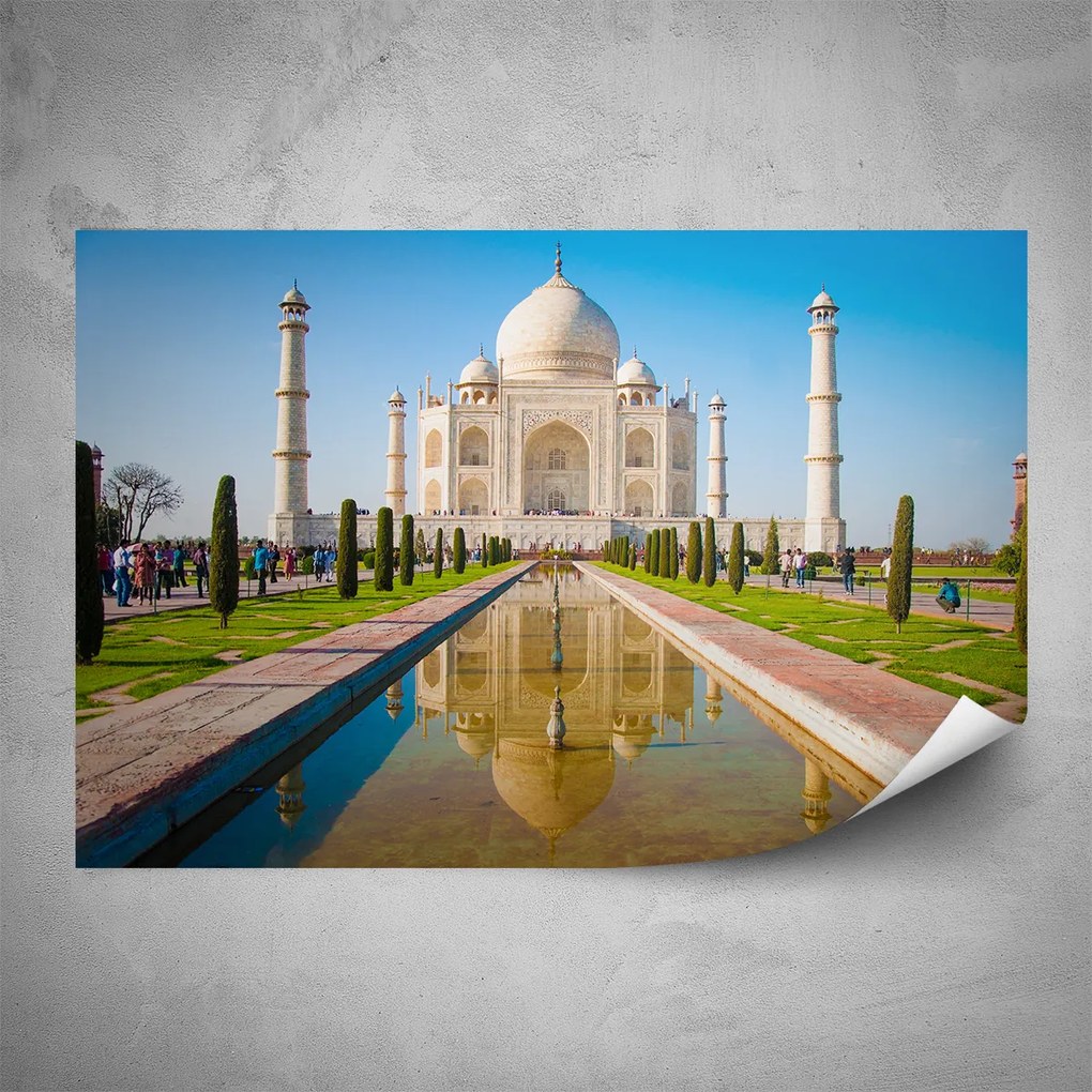 Plakát - Taj Mahal (60x40 cm) - PopyDesign