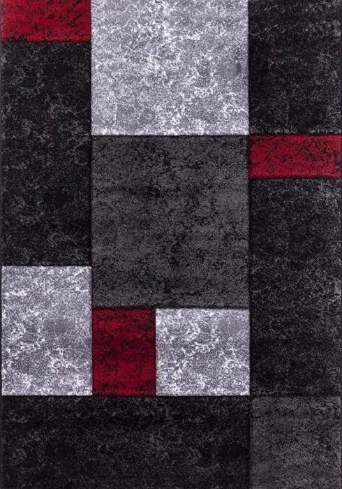 Ayyildiz, Kusový koberec Hawaii 1330 red, 200x290, červená, kancelář