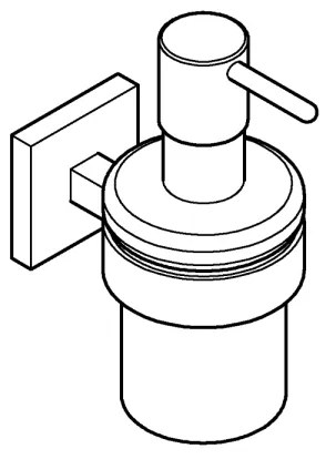 GROHE 41098DC0 - Dávkovač tekutého mýdla START CUBE 160 ml nerez