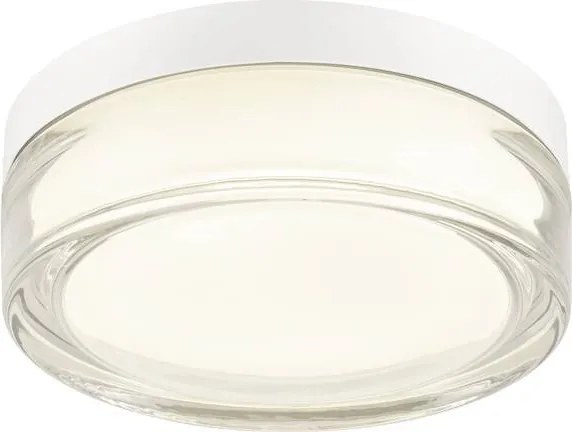 LA 1010210 CYFT XL Přisazené nástěnné a stropní svítidlo, 2700/3000/4000 K, 15 W, PHASE, 125°, IP65 černá / čirá - BIG WHITE (SLV)