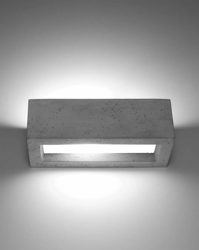 Nástěnné svítidlo VEGA 30 beton
