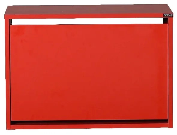 Hanah Home Botník, skříňka na boty SHC-110-KK-1, Červená