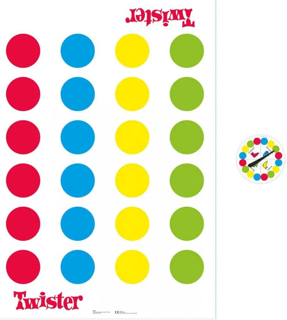 HASBRO TWISTER hra CZ, SK *SPOLEČENSKÉ HRY* 1498831