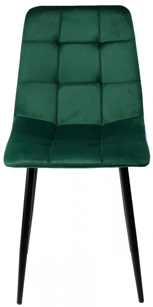 Čalouněná židle DENVER samet zelená