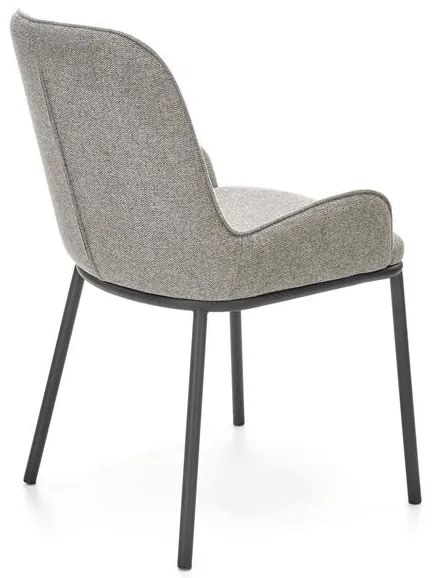 HALMAR K481 židle šedá