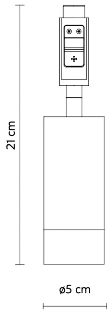 Karman designová závěsná svítidla Stant Spotlight (výška 21 cm)
