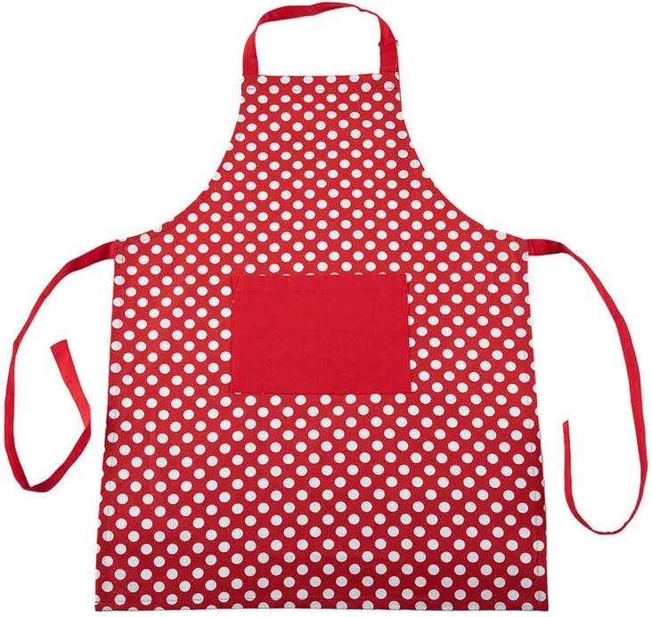 Kuchyňský set PUNTÍK červená 3 díly