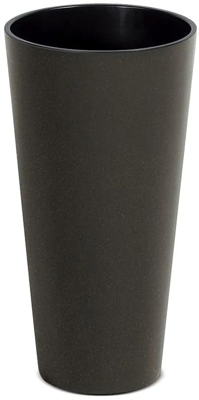 Prosperplast Květináč Tubus Slim kávový, varianta 20 cm