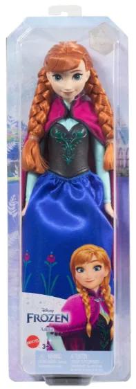Mattel Frozen panenka Černo-oranžové šaty