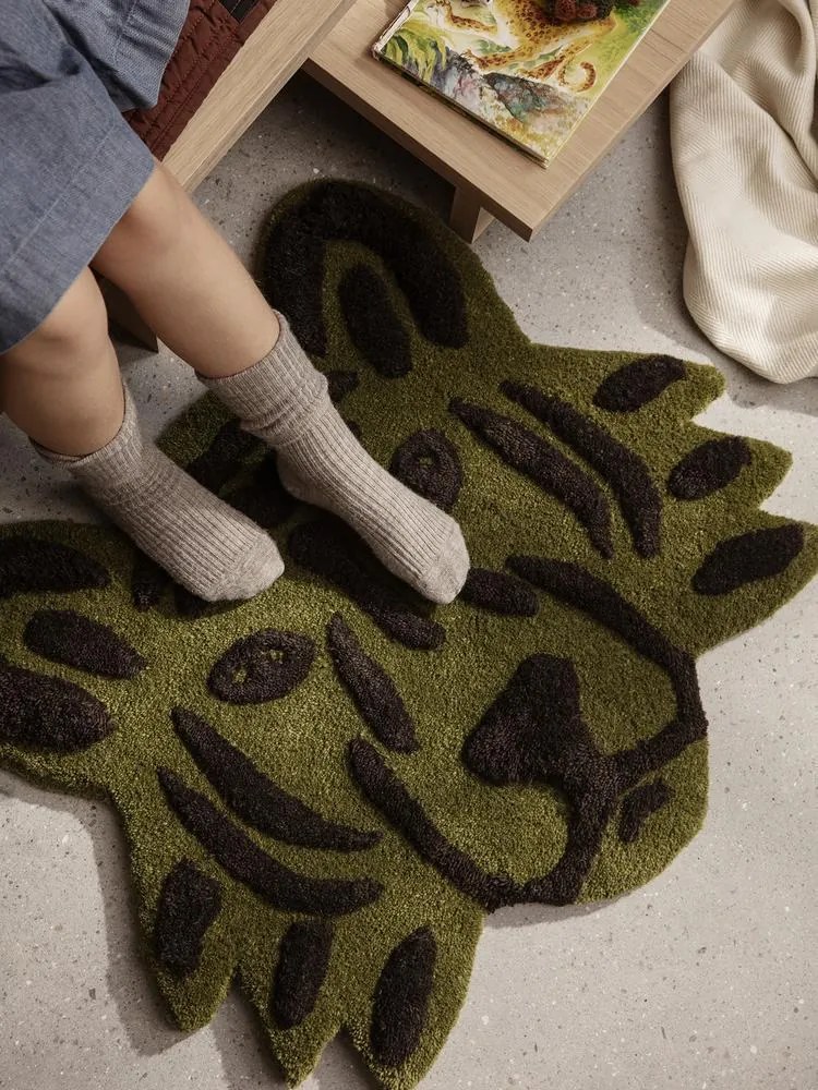 Dětský kobereček Tufted levhart