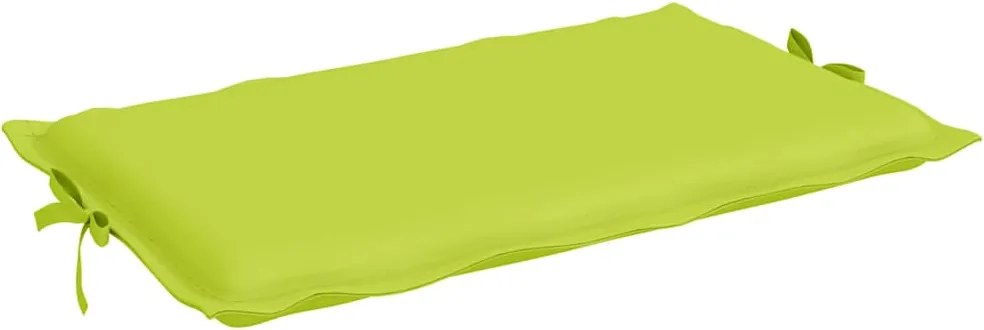 Poduška na lehátko jasně zelená 186x58x4 cm oxfordská látka 314169