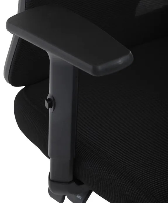 Ergonomická kancelářská židle ORVIN - černá síťovina Barva: černá
