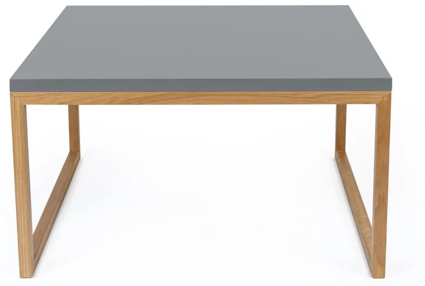 Šedý konferenční stolek Woodman Cubis