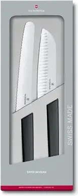 VICTORINOX Swiss Modern Sada nožů černá