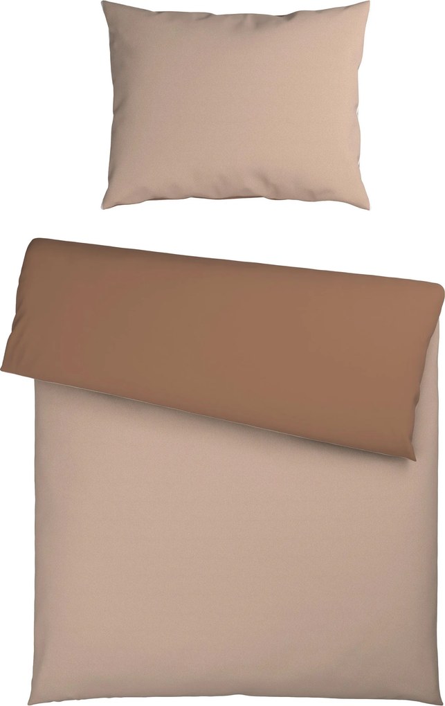 XXXLutz OBOUSTRANNÉ POVLEČENÍ, béžová hnědá, 140/200 cm Dieter Knoll - Povlečení - 005195000901