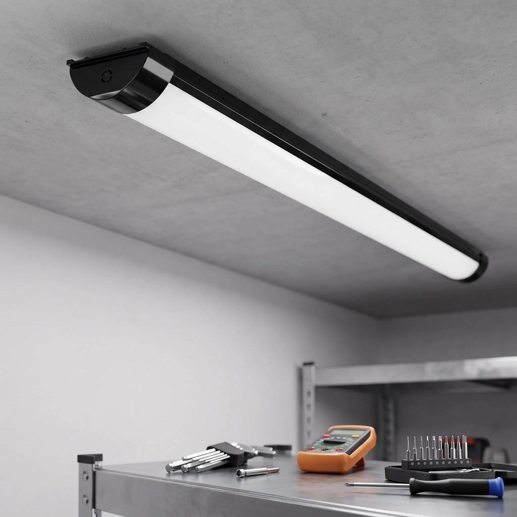 Toolight Toolight, JNH055-35N, lineární LED svítilna 120 cm, 36 W, 4000 K, černá, OSW-56251