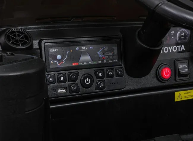 Elektrické autíčko Toyota Land Cruiser PRADO černé