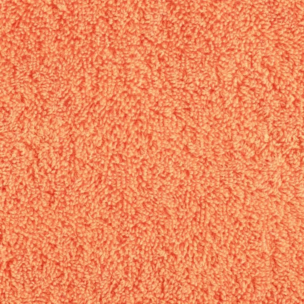 Premium ručníky SOLUND 10 ks oranžové 70 x 140 cm 600 g/m² 137382