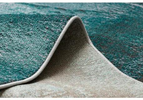 Moderní koberec DE LUXE 634 Rám vintage Strukturální, zelená / antr velikost 200x290 cm | krásné koberce cz