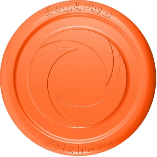 Hračka pěnový létající disk oranžový 24cm PitchDog