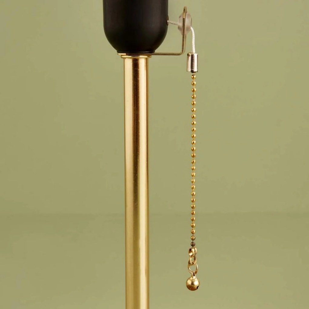 Opviq Stolní lampa AYD-3400, Černá, Zlatá