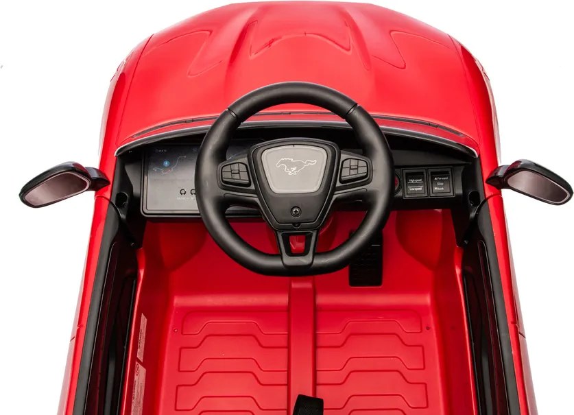 LEAN CARS Elektrické autíčko na baterie Ford Mustang Mach-E 24V červené
