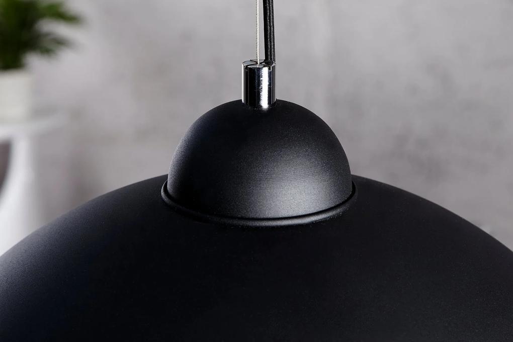 Invicta Interior Designový kovový lustr černý - Equlei