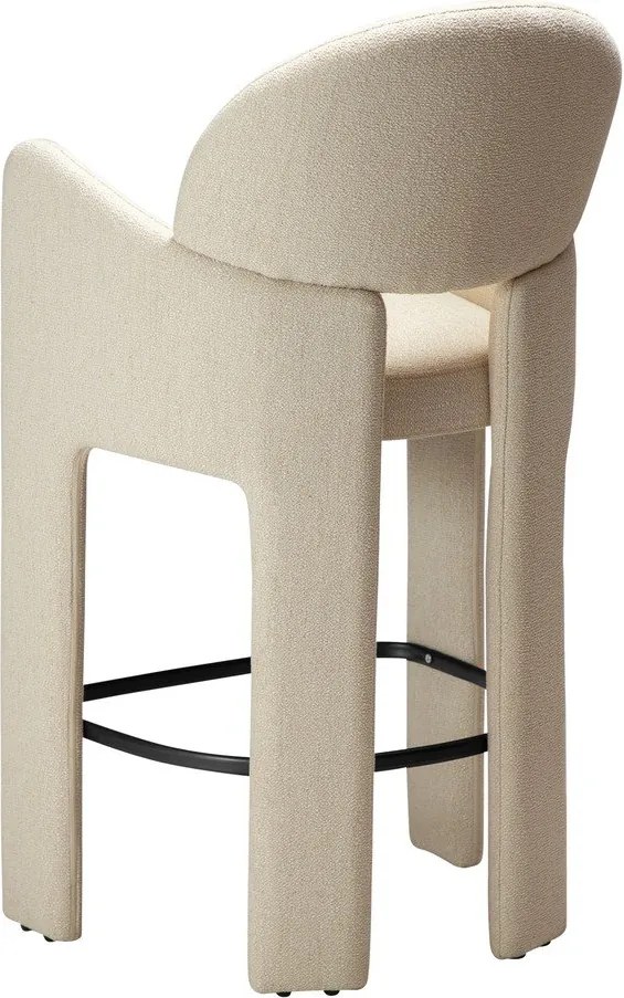 Béžová barová židle (výška sedáku 68,5 cm) Aole – DAN-FORM Denmark