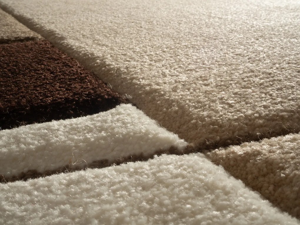 Spoltex, Kusový koberec Cascada Plus beige 6294, 160x230, béžová, chodba / předsíň