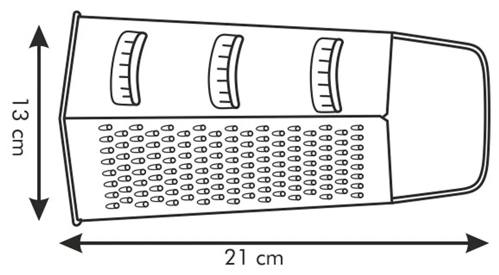 TESCOMA Struhadlo HANDY, šestistranné