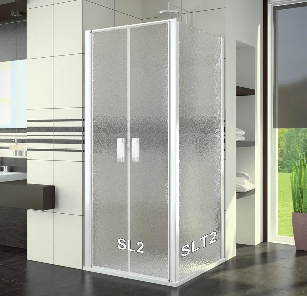 Sprchové dveře dvoukřídlé 120 cm (SL2 1200 04 22) SanSwiss