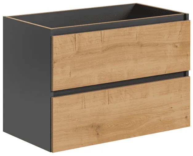 Skříňka pod umyvadlo MONAKO GREY OAK 821 | 80 cm