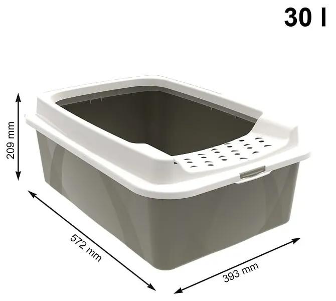 Kočičí záchod 57.2x39.3 cm Eco Bonnie - Rotho