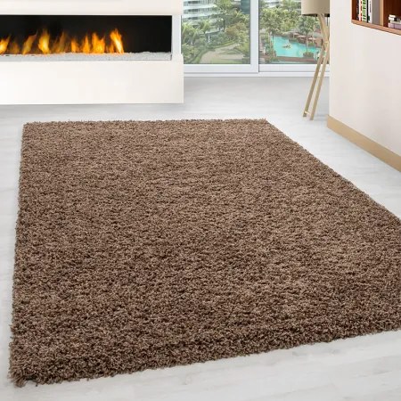 Koberce Breno Kusový koberec LIFE 1500 Mocca, Hnědá, 60 x 110 cm