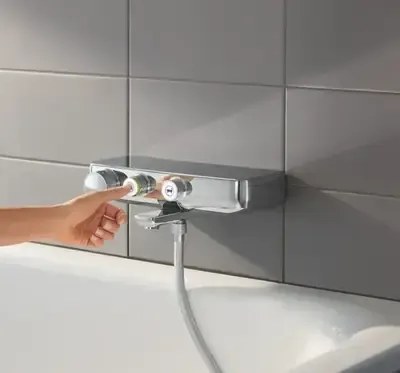 Grohe Grohtherm SmartControl - Termostatická vanová baterie chrom